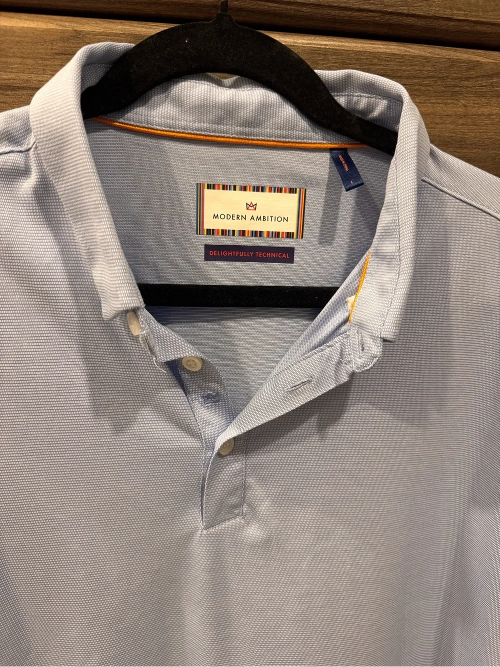 Modern Ambition | Shirts | Modern Ambition Light Blue Mens Polo Shirt ...